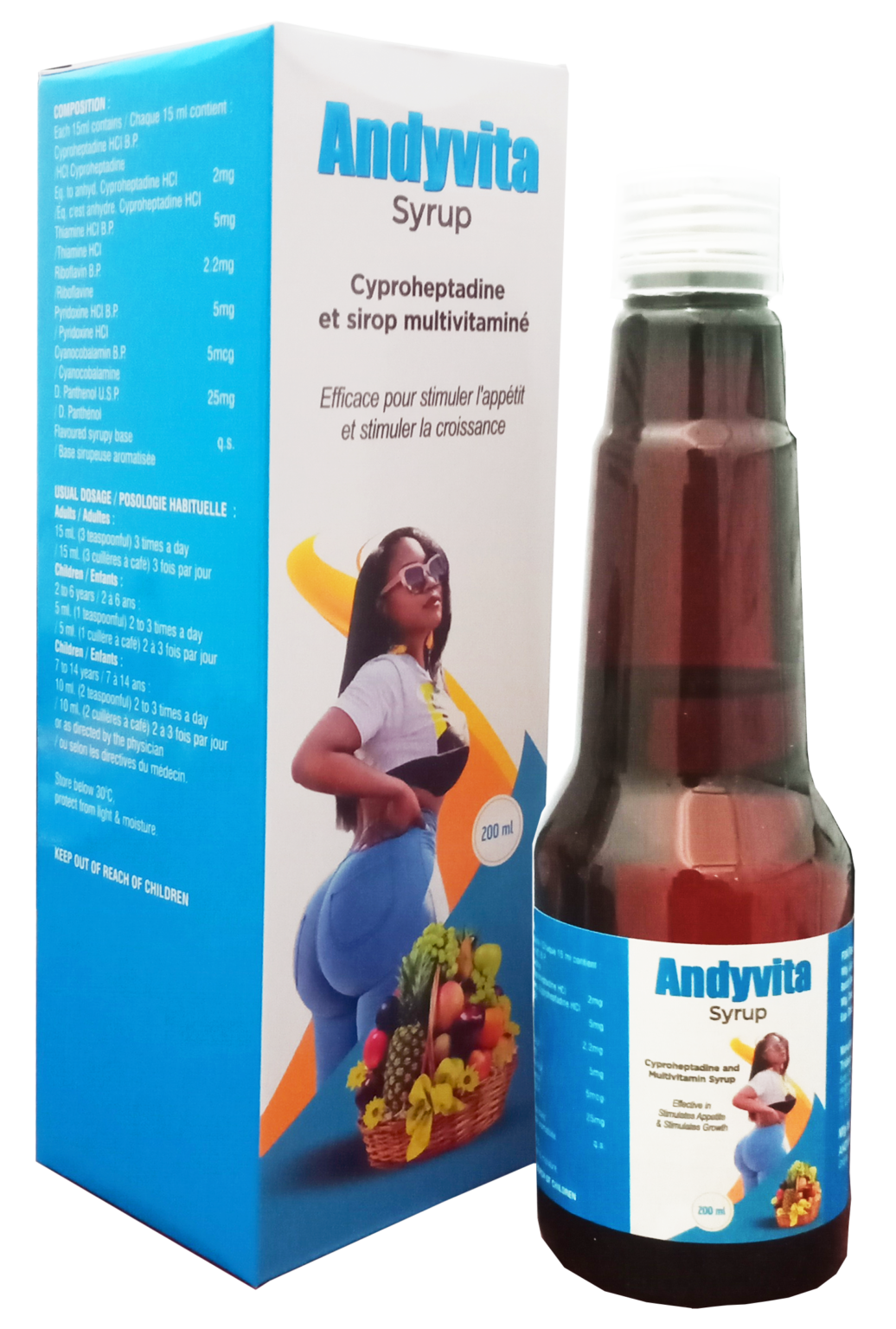 Andyvita Syrup | Multivitamin for Growth - Andyfaith Pharmacy